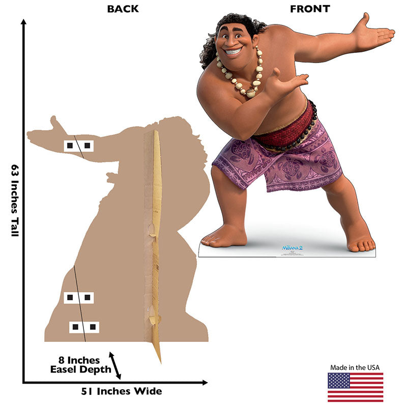 MONI "Moana 2" Cardboard Cutout Standup Standee – StandingStills.com