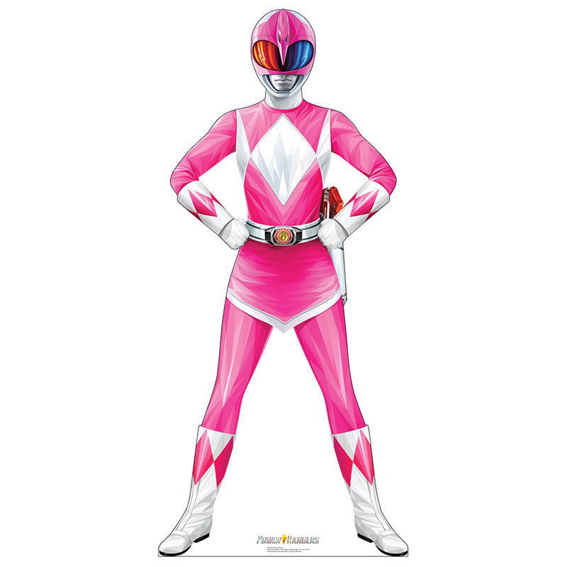 PINK POWER RANGER Power Rangers Cardboard Cutout Standup Standee ...