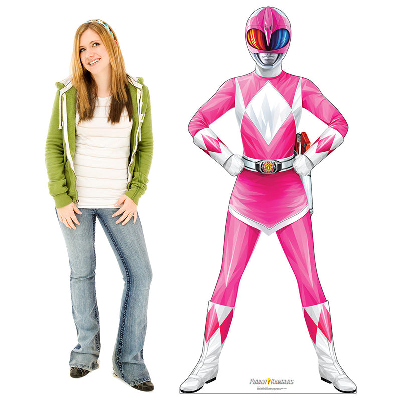 PINK POWER RANGER Power Rangers Cardboard Cutout Standup Standee ...