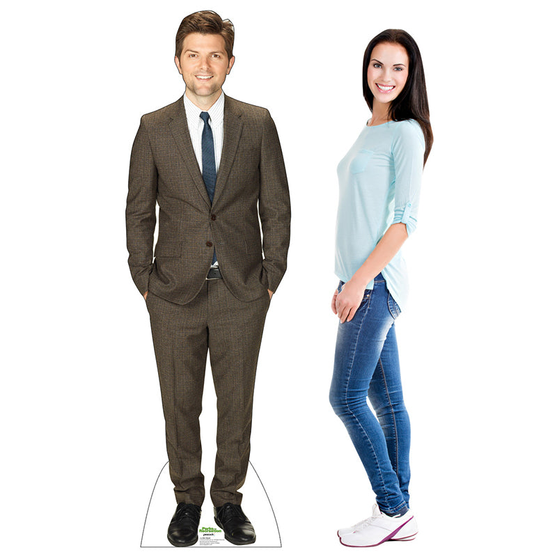 BEN WYATT Parks and Recreation Cardboard Cutout Standup Standee ...