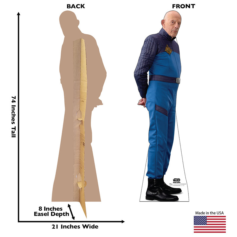 COMMANDER HELGAIT Star Wars The Mandalorian Cardboard Cutout Standup ...