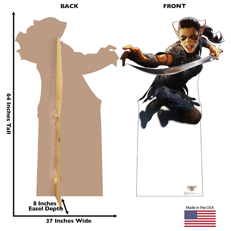 GALE Baldur's Gate Cardboard Cutout Standup Standee – StandingStills.com