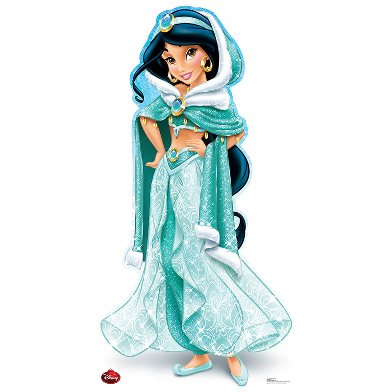 HOLIDAY PRINCESS JASMINE Disney Cardboard Cutout Standup Standee ...
