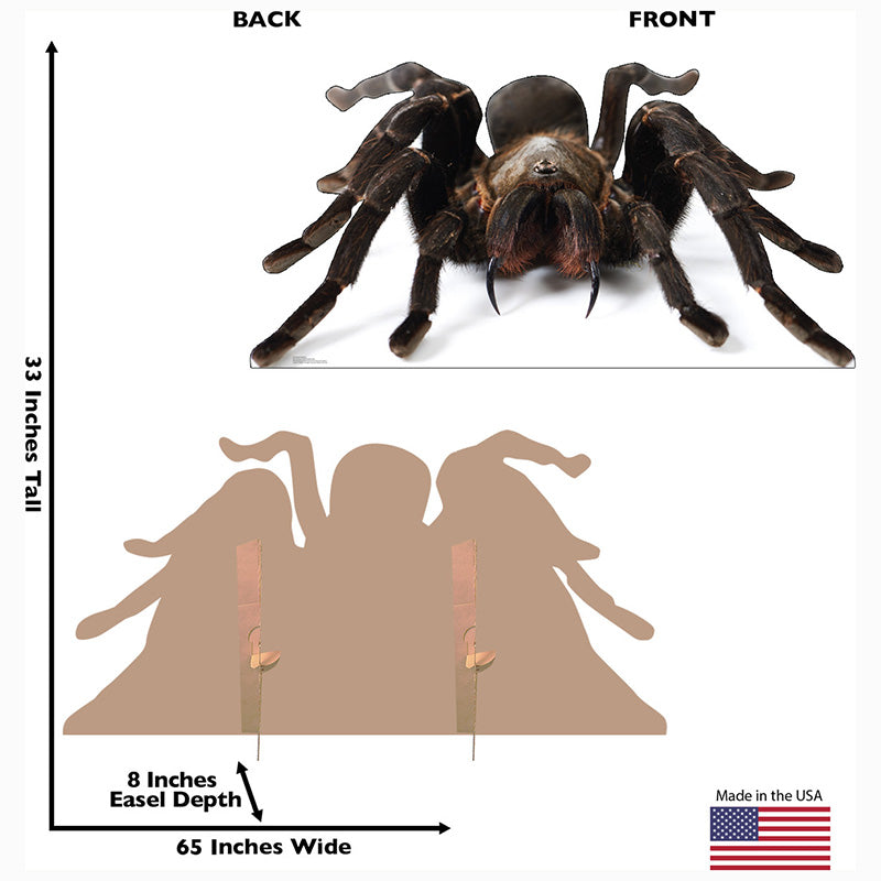 TARANTULA SPIDER Cardboard Cutout Standup Standee – StandingStills.com