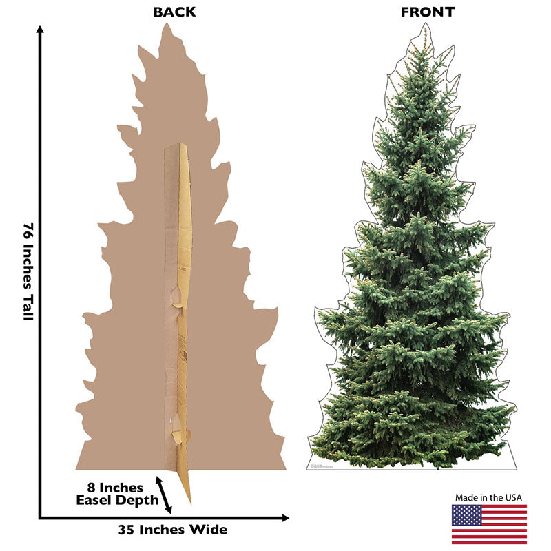 FIR TREE Cardboard Cutout Standup Standee – StandingStills.com