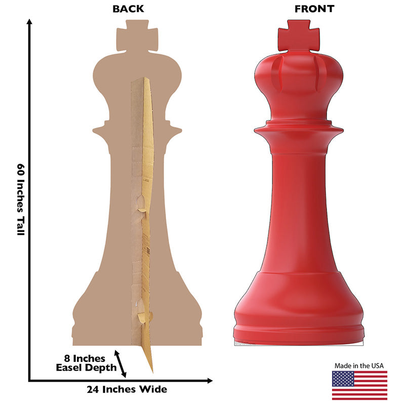 CHESS KING Cardboard Cutout Standup Standee – StandingStills.com