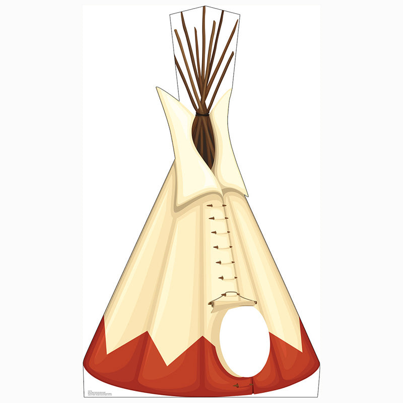 TIPI / TEEPEE STAND-IN Cardboard Cutout Standup Standee ...
