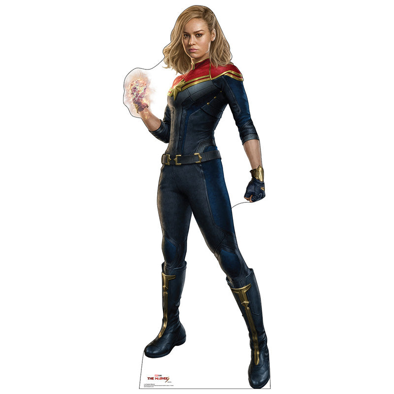 CAPTAIN MARVEL / CAROL DANVERS The Marvels Cardboard Cutout Standup ...