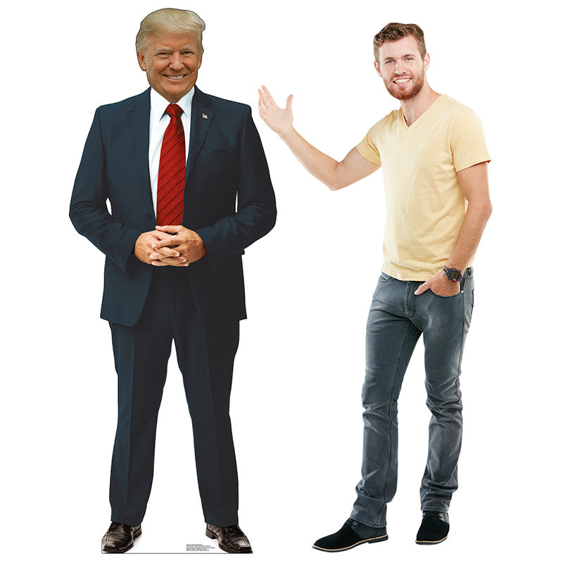 DONALD TRUMP Plastic Outdoor Yard Sign Standup / Standee ...