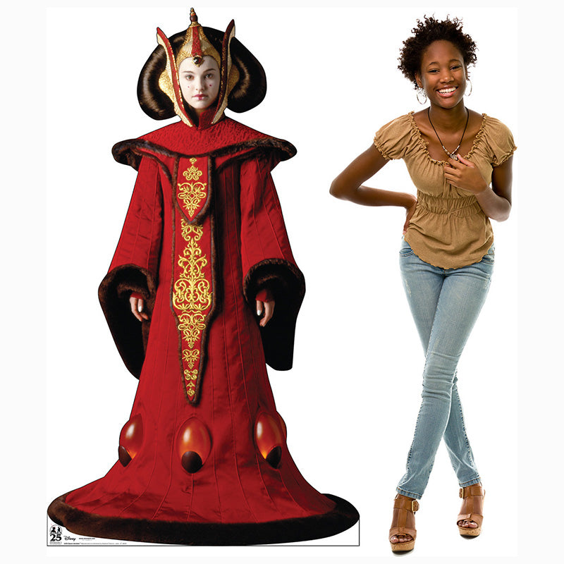 QUEEN AMIDALA Star Wars Phantom Menace Cardboard Cutout Standup Standee ...