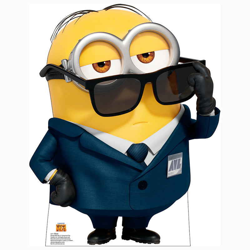 DAVE Despicable Me 4 Cardboard Cutout Standup Standee – StandingStills.com
