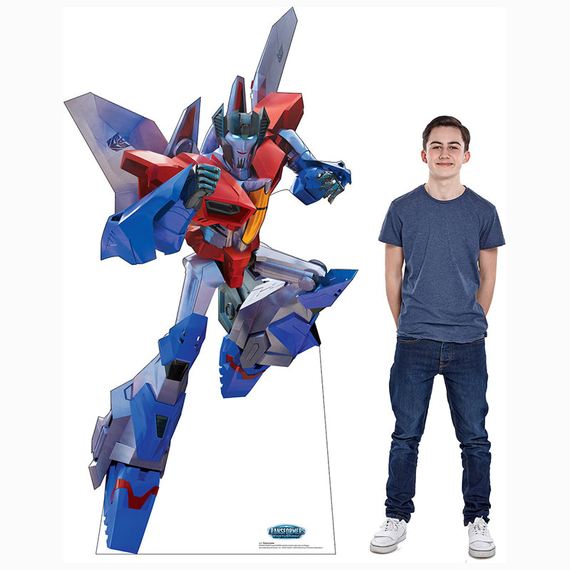 STARSCREAM Transformers EarthSpark Cardboard Cutout Standup Standee ...