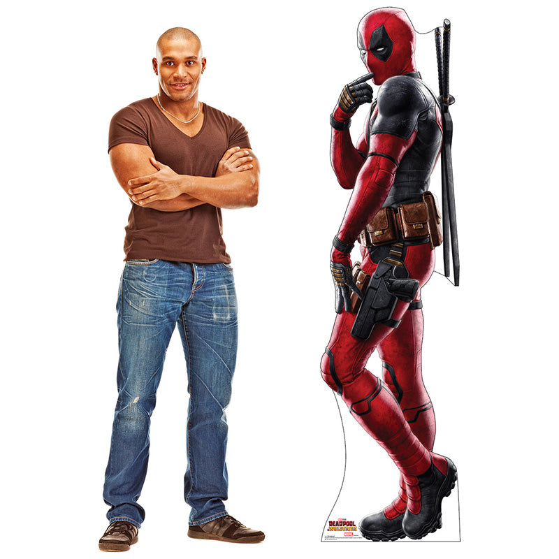 DEADPOOL Deadpool and Wolverine Cardboard Cutout Standup Standee ...