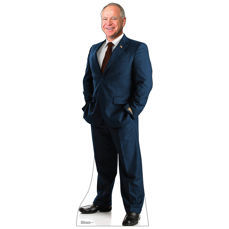 GOVERNOR TIM WALZ Cardboard Cutout Standup Standee – StandingStills.com