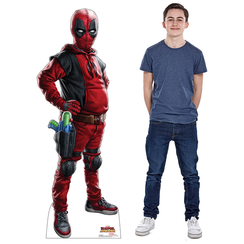 KIDPOOL Deadpool and Wolverine Cardboard Cutout Standup Standee ...