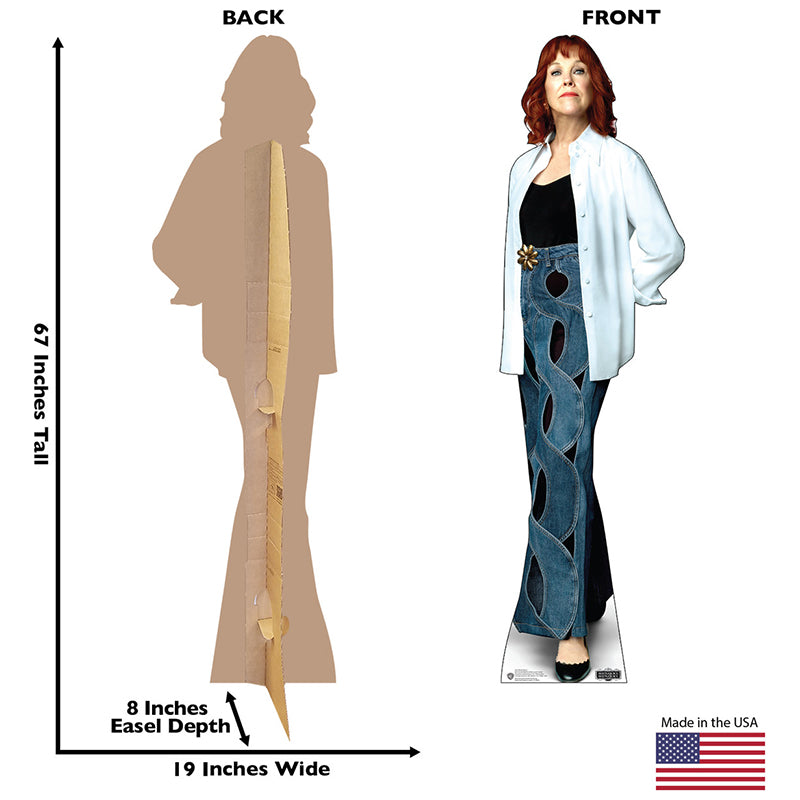 DELIA DEETZ "Beetlejuice Beetlejuice" Cardboard Cutout Standup Standee ...