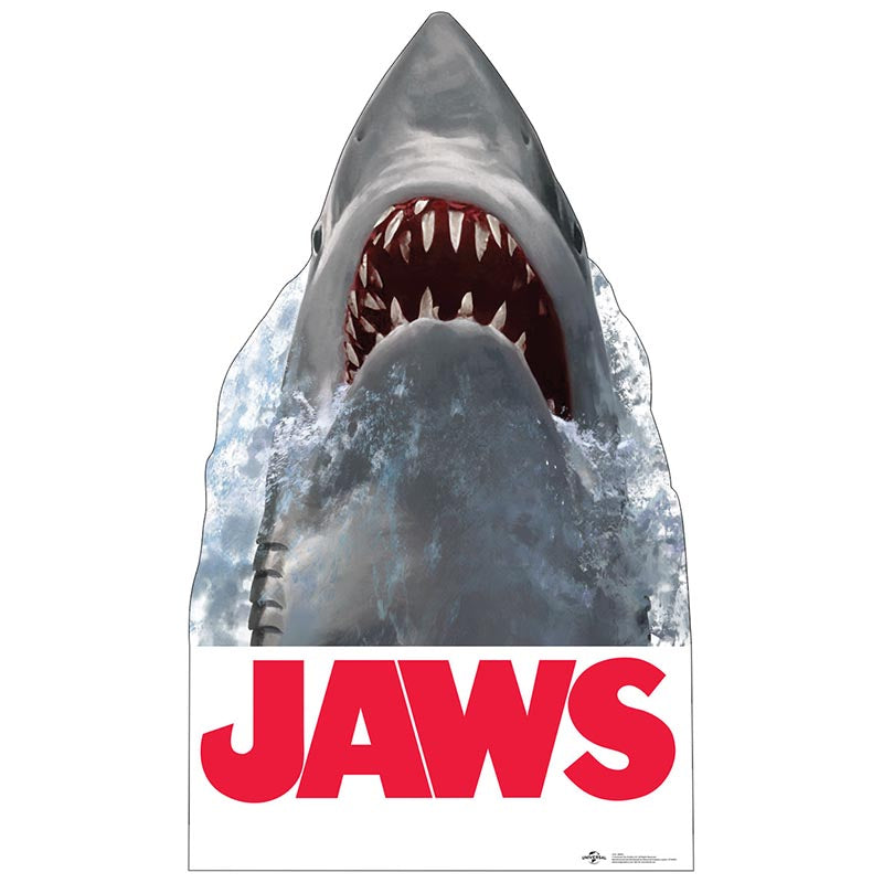 JAWS MOVIE SHARK "Jaws" Cardboard Cutout Standup Standee ...
