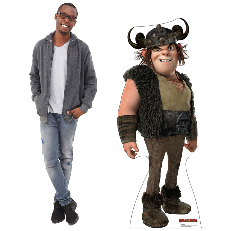 SNOTLOUT JORGENSON How to Train Your Dragon Cardboard Cutout Standup ...