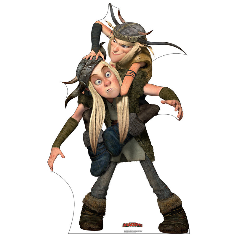 TUFFNUT & RUFFNUT THORSTON How to Train Your Dragon Cardboard Cutout ...