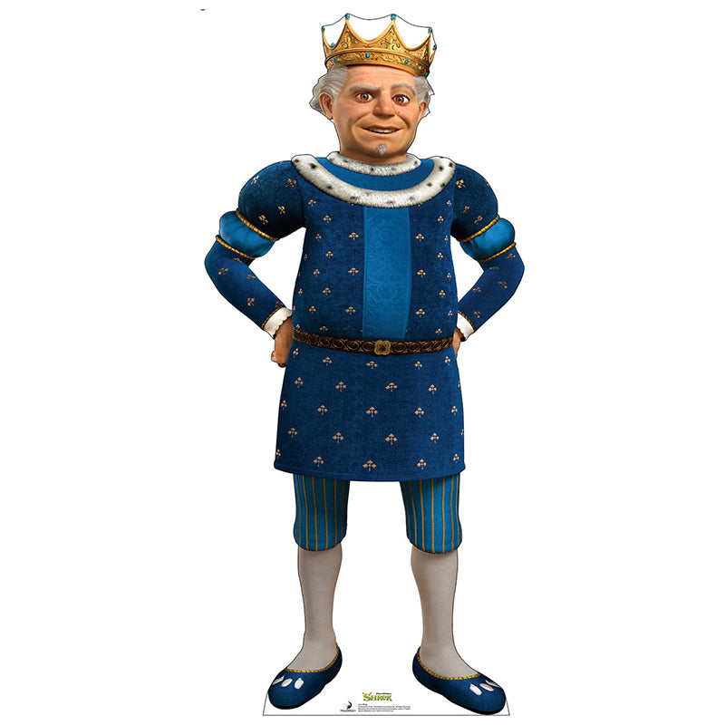 KING HAROLD Shrek Cardboard Cutout Standup Standee – StandingStills.com