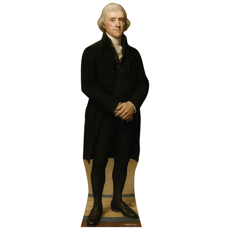PRESIDENT THOMAS JEFFERSON Cardboard Cutout Standup Standee ...