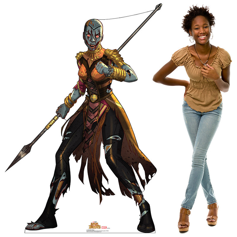ZOMBIE OKOYE Marvel Zombies Cardboard Cutout Standup Standee ...