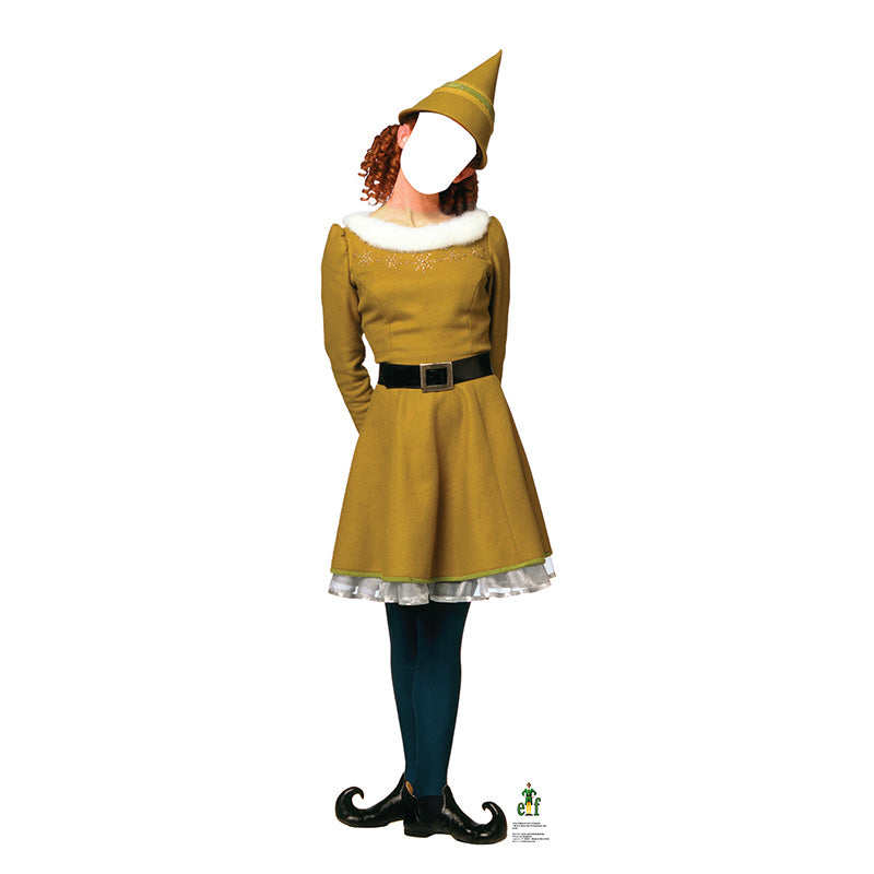 FEMALE ELF STAND-IN Cardboard Cutout Standup Standee – StandingStills.com
