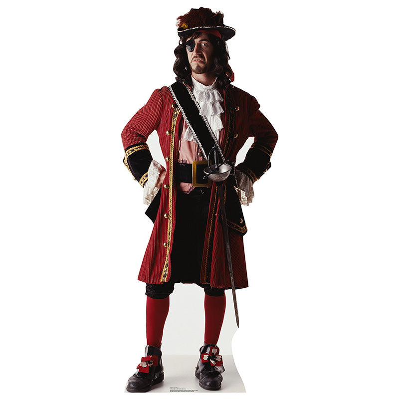 PIRATE CAPTAIN Cardboard Cutout Standup Standee – StandingStills.com