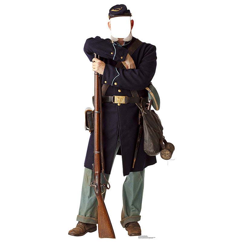 CIVIL WAR UNION SOLDIER Stand-In Cardboard Cutout Standup Standee ...
