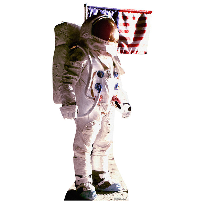 MOON ASTRONAUT Cardboard Cutout Standup Standee – StandingStills.com