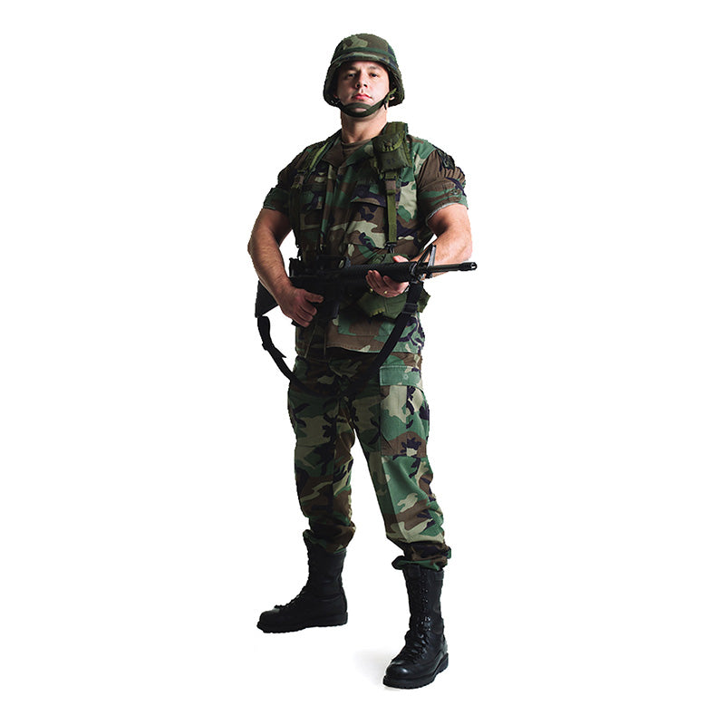 ARMY SOLDIER Cardboard Cutout Standup Standee – StandingStills.com