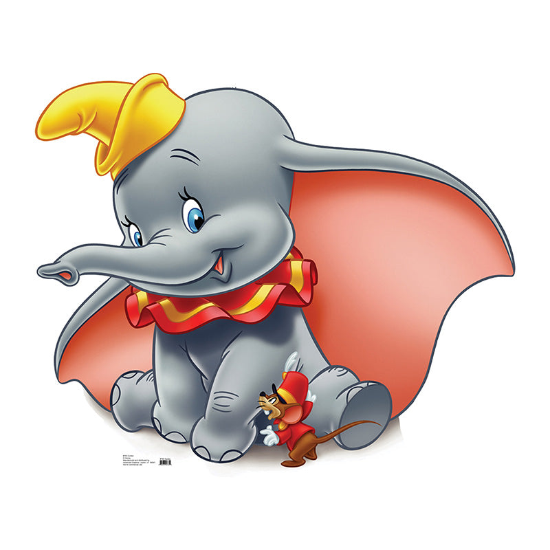 DUMBO AND TIMOTHY Q MOUSE Cardboard Cutout Standup Standee ...