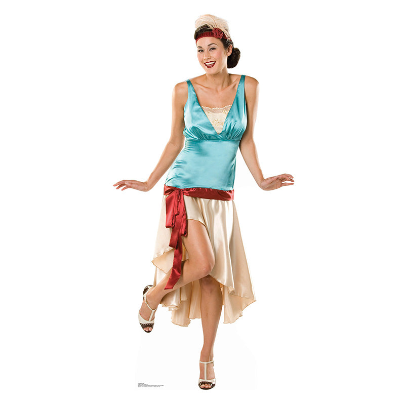 FLAPPER GIRL Elegant Ellie Cardboard Cutout Standup Standee ...