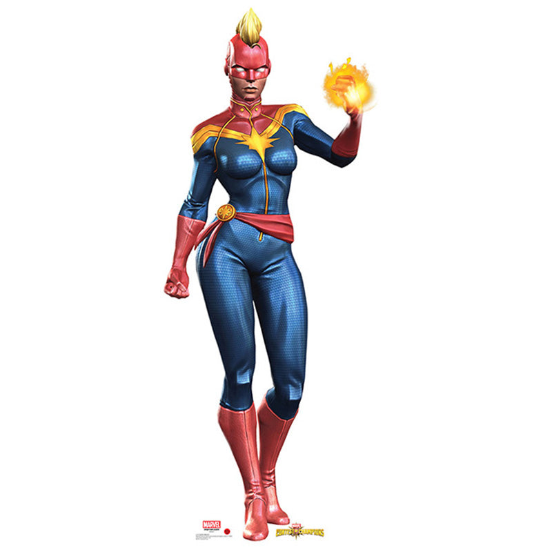 CAPTAIN MARVEL Marvel Contest of Champions Cardboard Cutout Standup ...