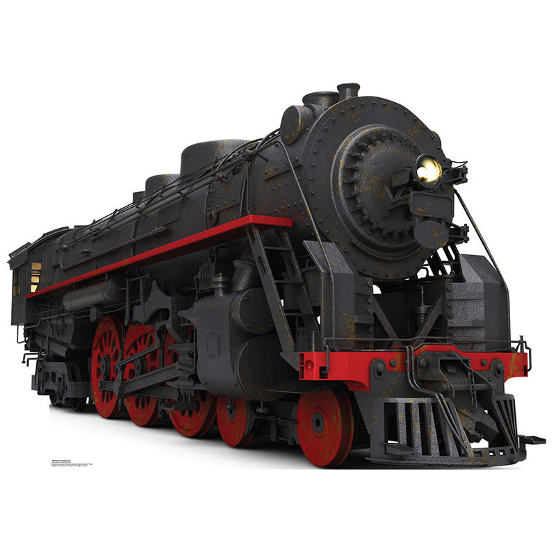 STEAM TRAIN LOCOMOTIVE Cardboard Cutout Standup Standee ...