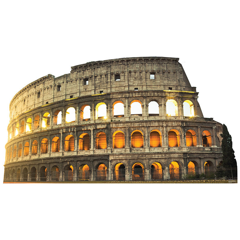 COLOSSEUM OF ROME Cardboard Cutout Standup Standee – StandingStills.com