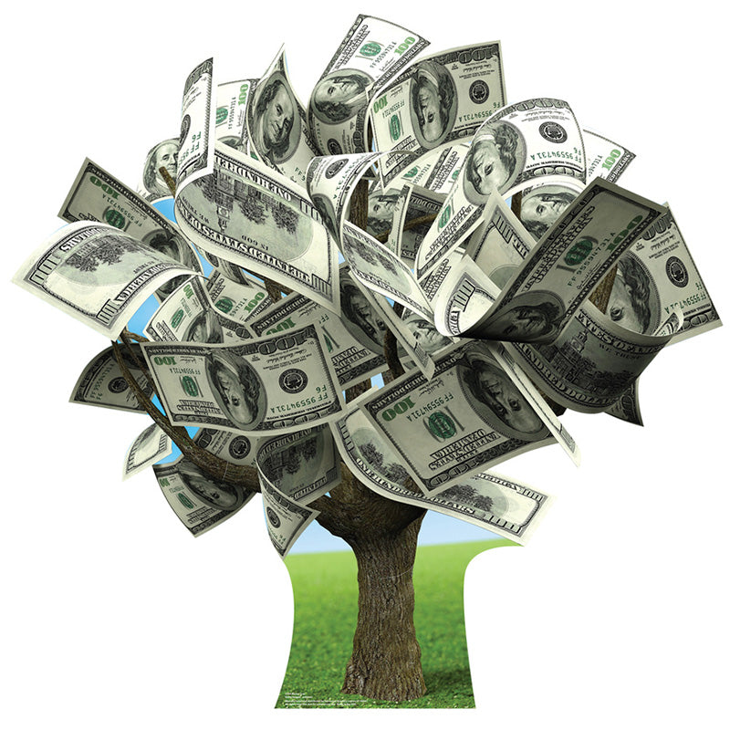 MONEY TREE Cardboard Cutout Standup Standee – StandingStills.com
