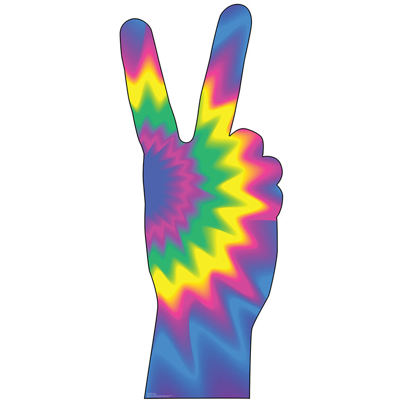 PEACE SIGN HAND Cardboard Cutout Standup Standee – StandingStills.com