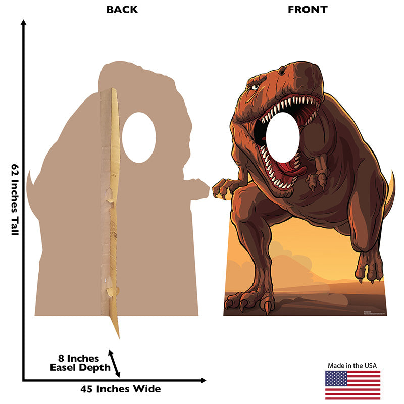DINOSAUR STAND-IN Cardboard Cutout Standup Standee – StandingStills.com