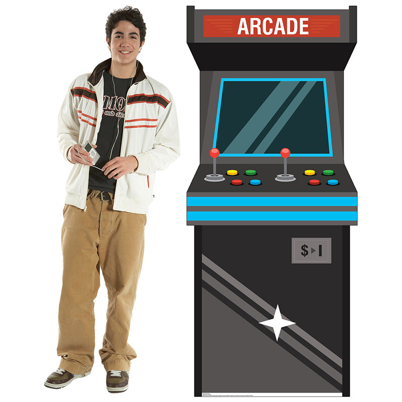 ARCADE GAME Cardboard Cutout Standup Standee – StandingStills.com