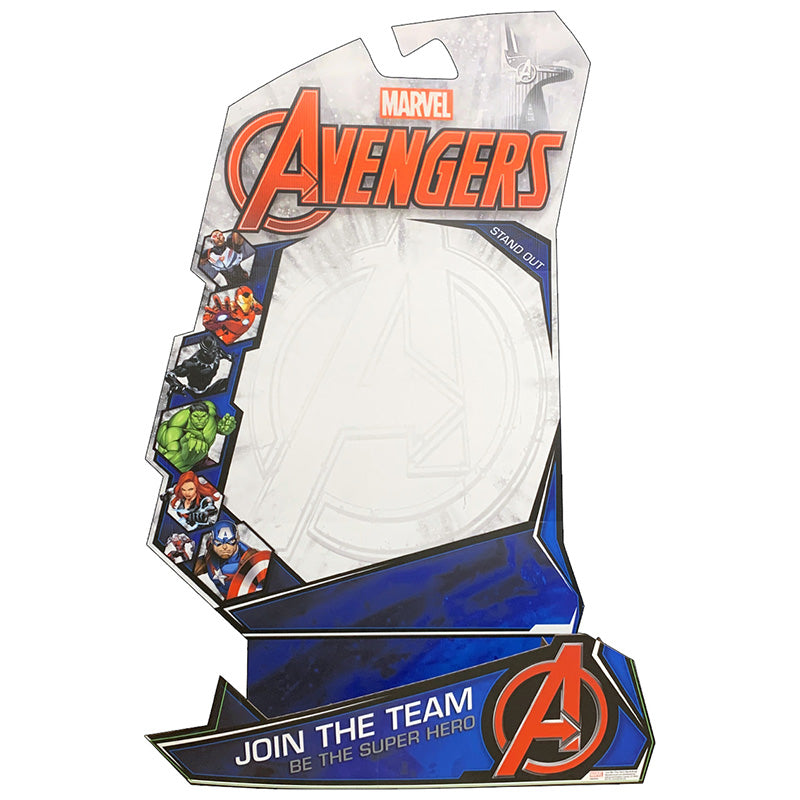MARVEL AVENGERS BE THE HERO BACKDROP BOX STAND-IN Cardboard Cutout ...