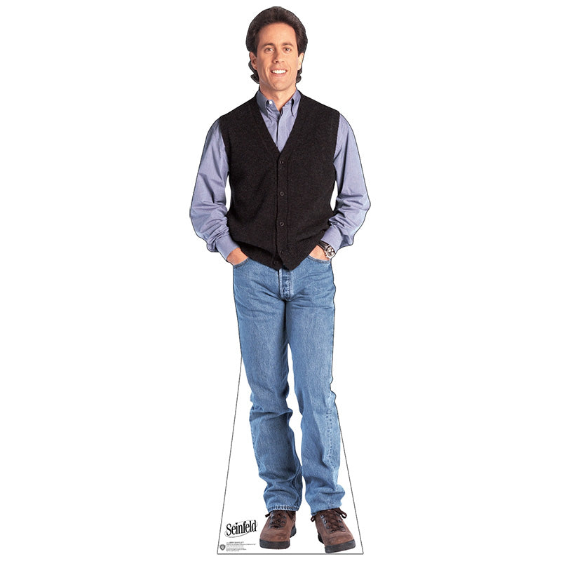 JERRY SEINFELD Seinfeld Cardboard Cutout Standup / Standee ...