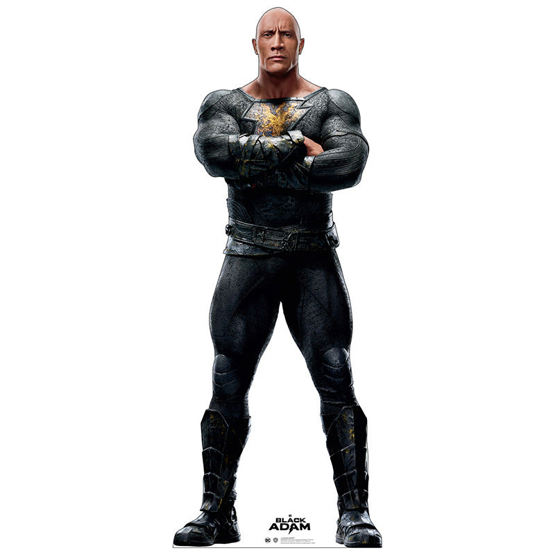 BLACK ADAM / TETH-ADAM Black Adam Cardboard Cutout Standup Standee ...