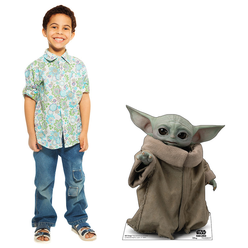 GROGU (THE CHILD) Star Wars The Mandalorian Cardboard Cutout Standup ...